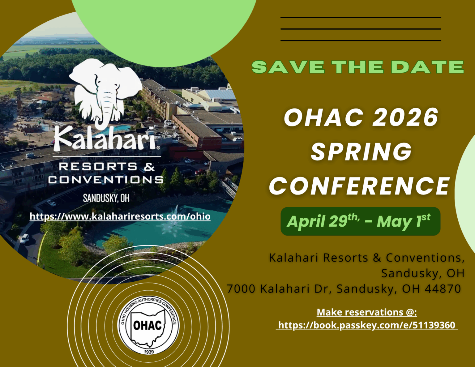 OHAC 2026 Spring Conference – Ohio Housing Authorities Conference